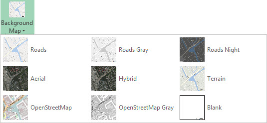 Background map - How to choose a background? | Excel E-Maps Tutorial