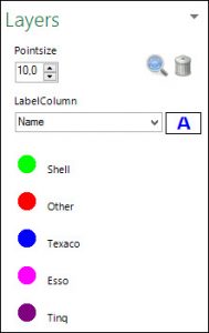 Labels - How to add labels | Excel E-Maps Tutorial