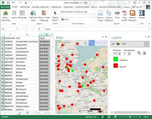 Excel maps with E-Maps - the best mapping add-in for Excel